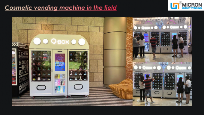 Heating Defogging Custom Vending Machines With Display Window Micron
