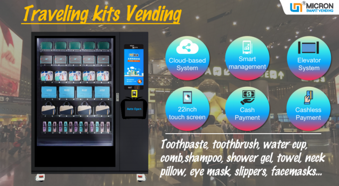 toothpaste toothbrush combo traveling kits vending machine with touch ...