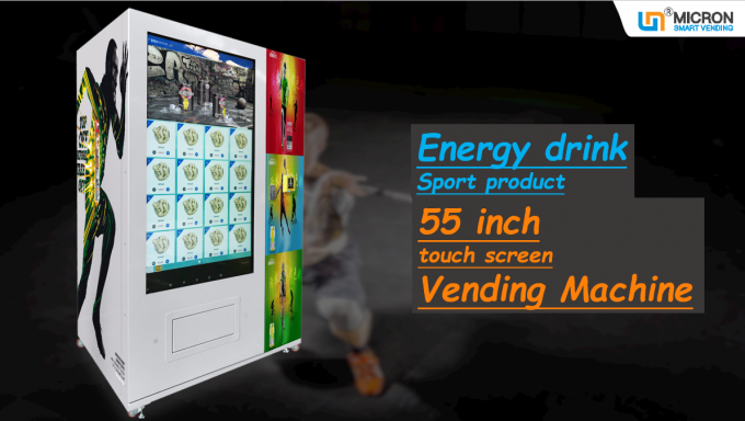 Coin Operated 24 Hours Self Service Smart Vending Machine With Nayax ...