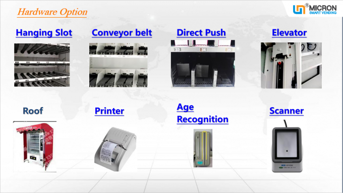 24V Electric Heating Defogging Combo Vending Machine Micron WM0 Updated ...