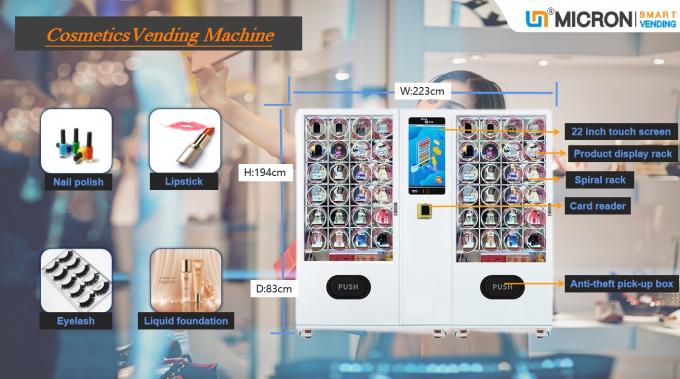 Adjustable Temperature Custom Made Vending Machine For Mask Skin Care ...