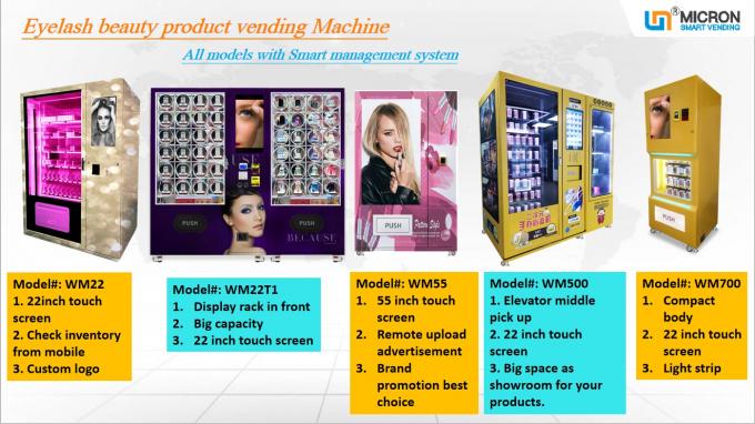 Heating Defogging Custom Vending Machines With Display Window Micron