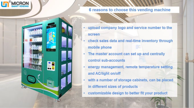 Medical OTC Medicine Vending Machine 5 Floors Total 175 Tracks