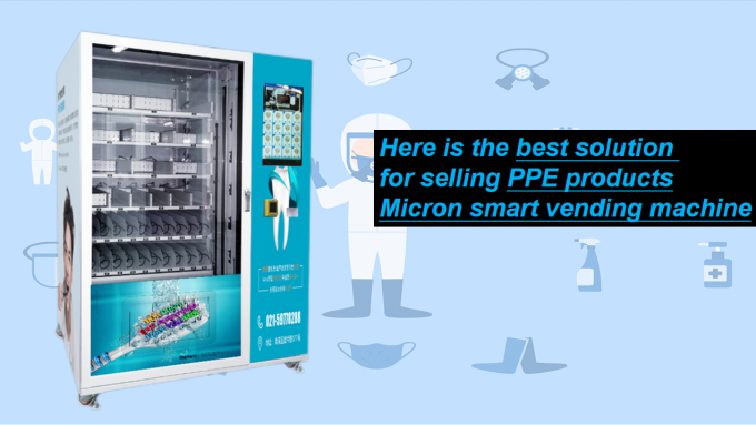 Personal Protective Equipment PPE Vending Machine With Touch Screen ...
