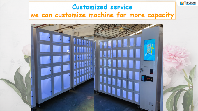 Metal Frame 6 KWh Fruit Vending Machine Online Monitoring System