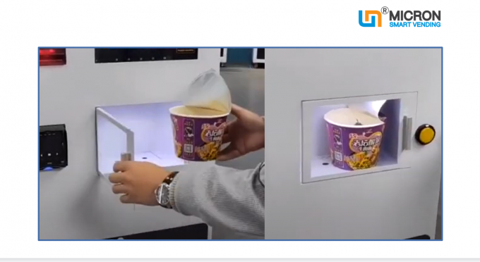 Instant Cup Noodles Snack Food Ramen Vending Machine With Hot Water ...