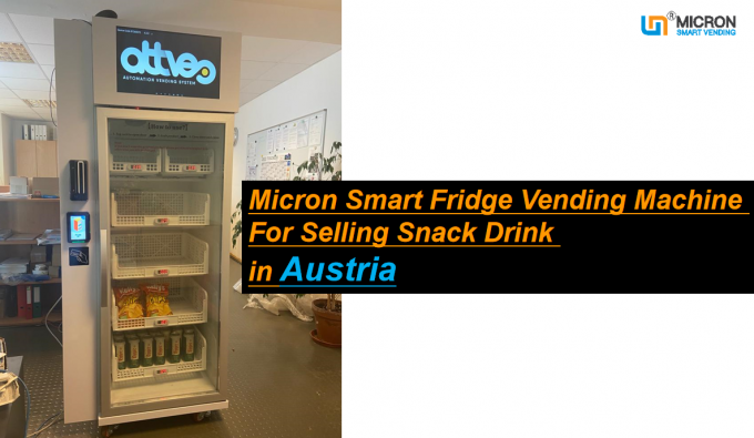 Micron Smart Vending Fresh Food Snack Drink Smart Fridge Vending ...