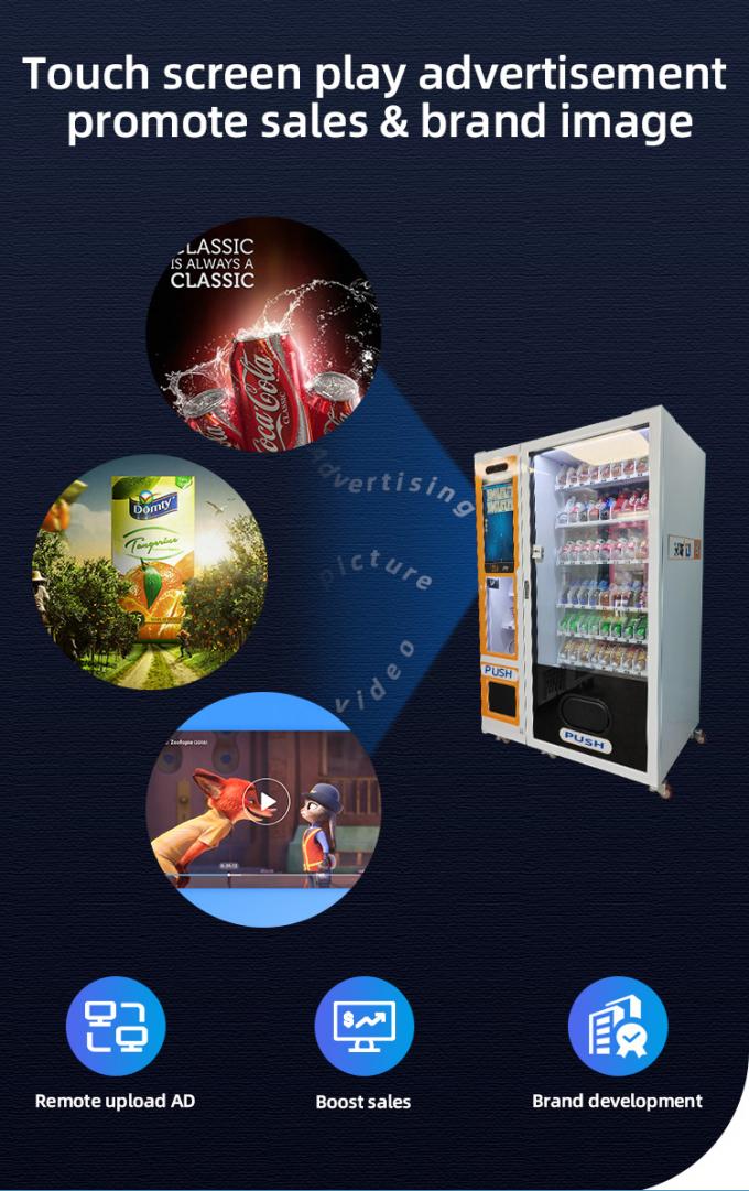 Food And Lunch Box Vending Machine With internet Monitoring System ...