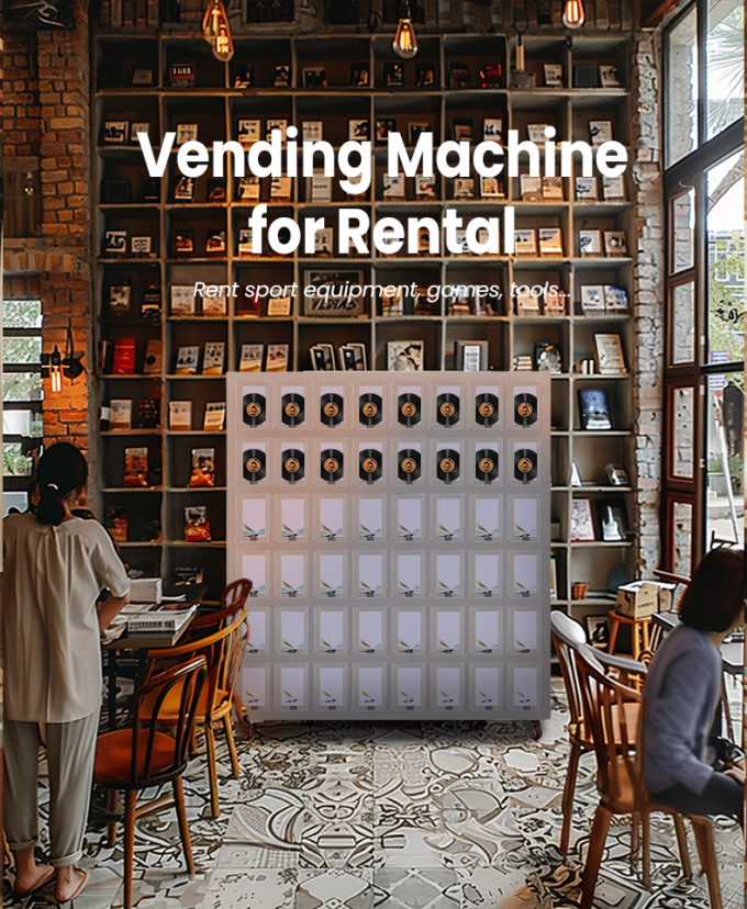 Library Subway Reading Renting Vending Machine With Smart Rental System ...