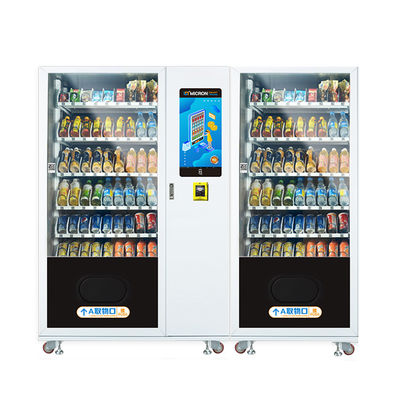 Large Capacity Spiral Snack And Drink Vending Machine With Cooling ...