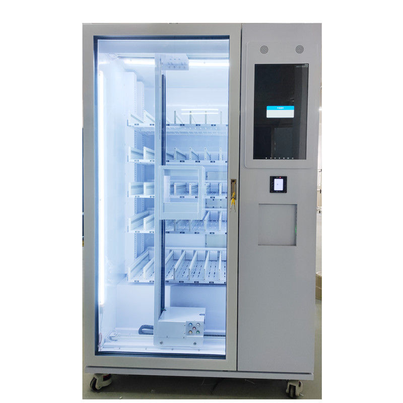 Glass bottle drink vending machine with elevator middle pickup with ...
