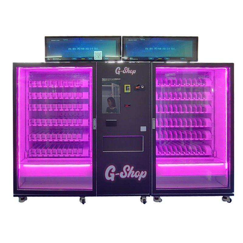 Large Combo Vending Machine Two In One Snacks Vending Machine With EU ...