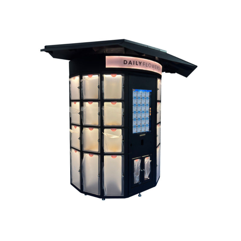 Weather-resistant Design Locker Vending Machine With 820W Power And ...