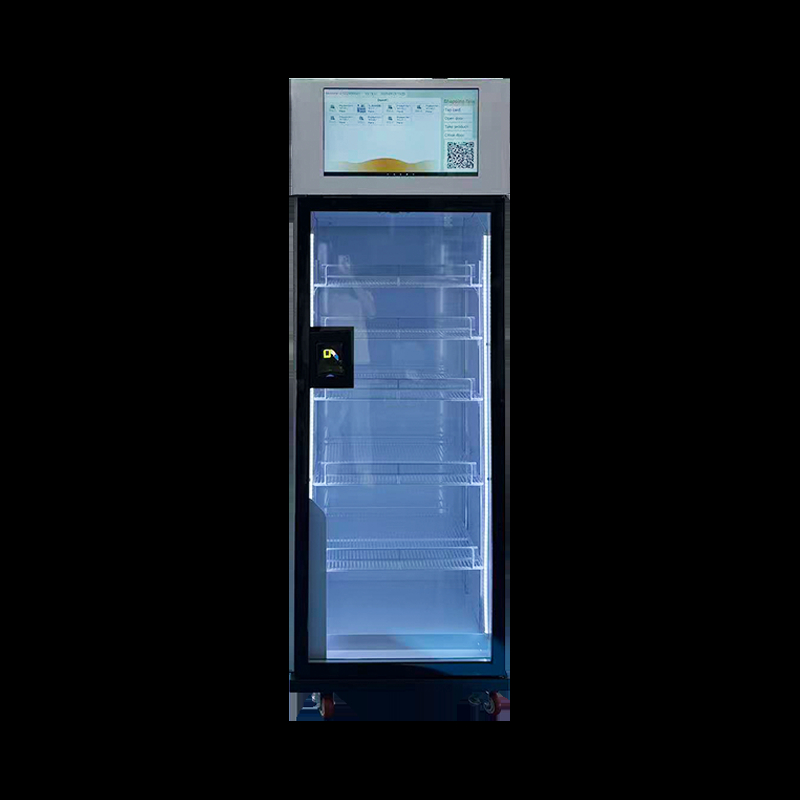 AI Smart Fridge Vending Machine with Cashless Payments