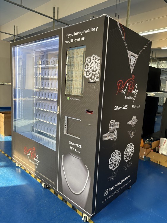 Smart Jewelry Vending Machine with Touch Screen