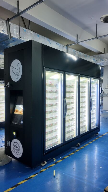 240-Locker Egg Vending Machine with Cooling System for Farmers