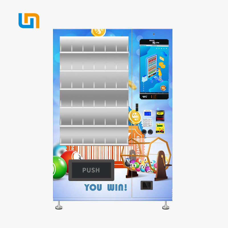 Customize Micron Automatic Lottery Vending Machine 24 Hours Self - Service