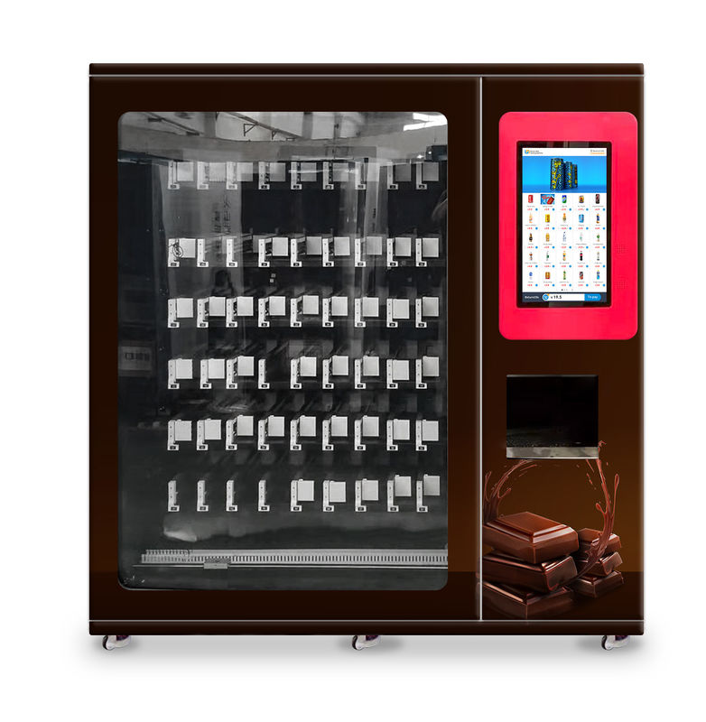 chocolate and snacks vending machine with x-y axis elevator and ...