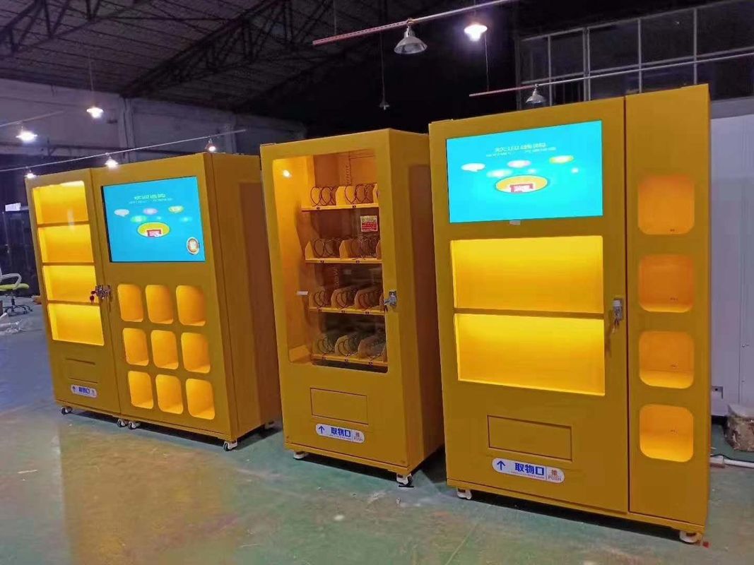 WM32DC-J Durable Metal Frame Snack Food Vending Machines With Multiple ...