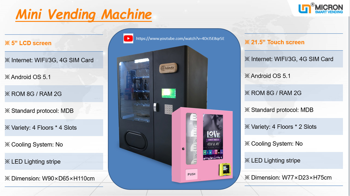 Strip Steel Door Mini Snack Beverage Small Item Vending Machine With ... Strip Steel Door Mini Snack Beverage Small Item Vending Machine With ...