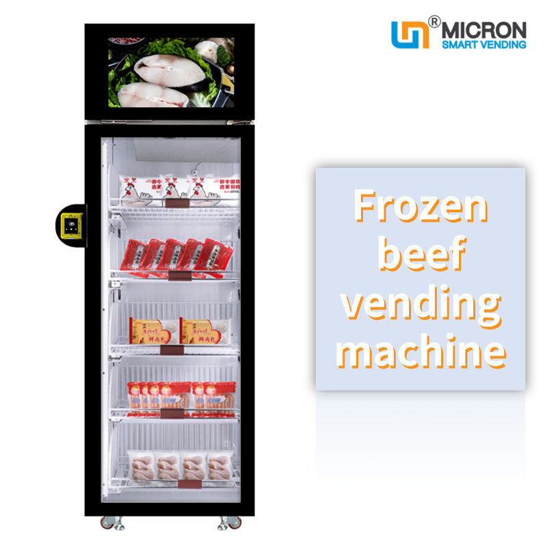 smart fridge vending machine with credit card reader sale vegetable ...