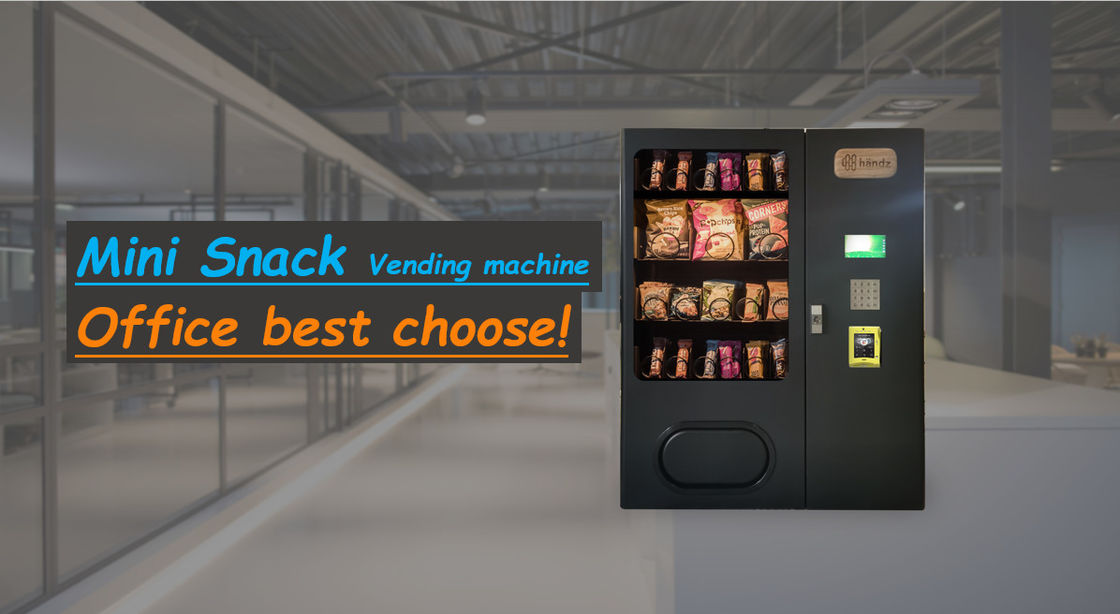Office Hotel Mini Vending Machine For Snack Nayax Card Reader Smart