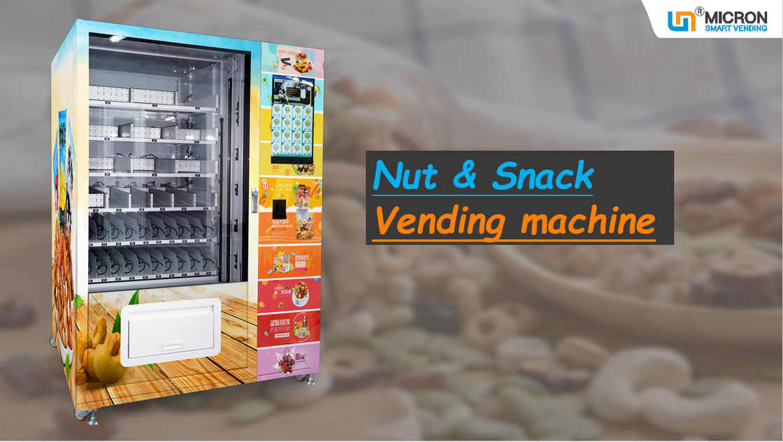 337 Capacity Beverage Vending Machine Elevator Hot And Cool Direct Push ...
