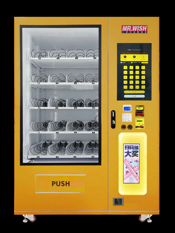 LED lighting lucky vending machine with cashless payment systems, large ...