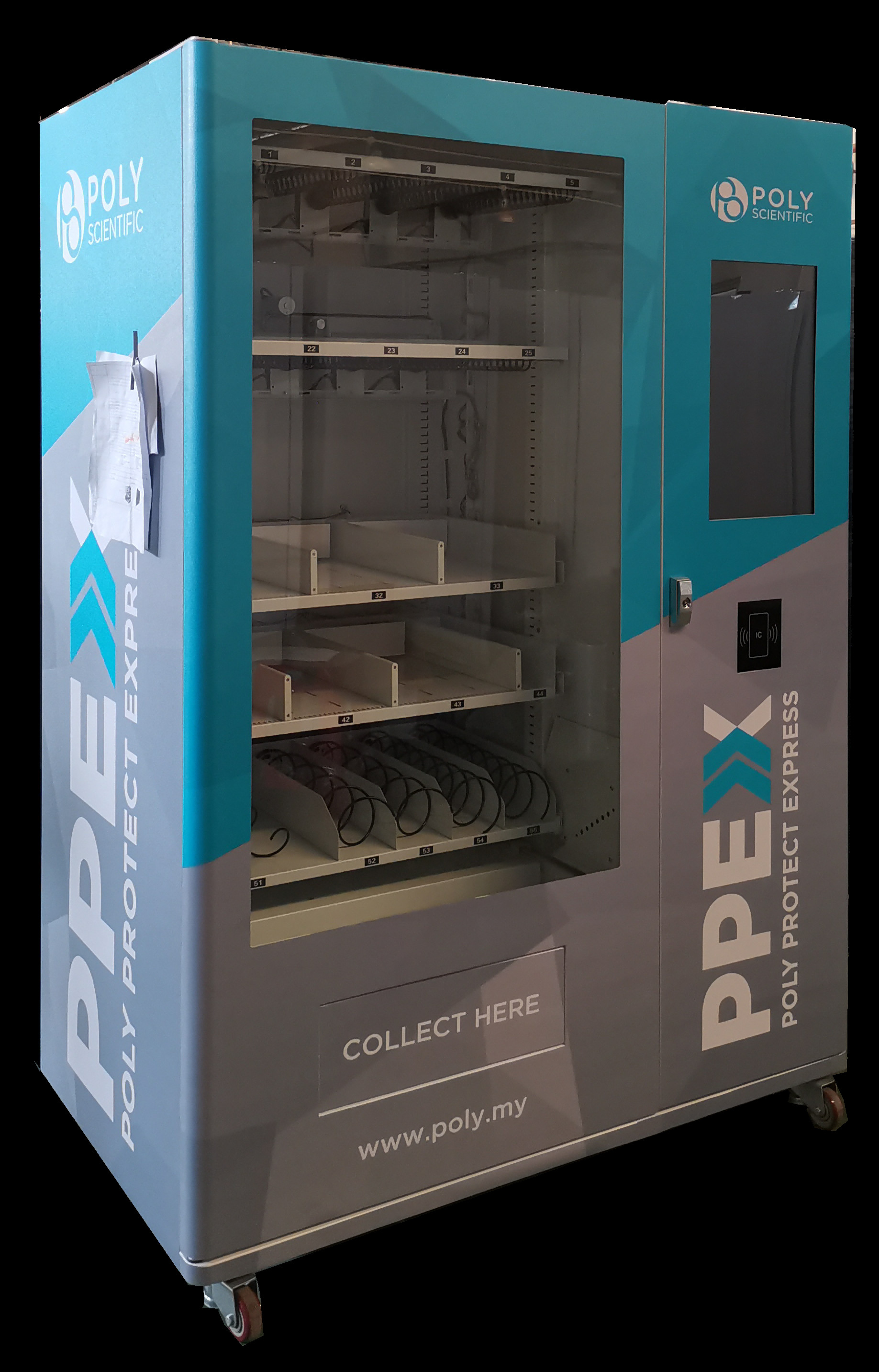 Combo Locker PPE Vending Machine For Tool Glove Helmet In Factory