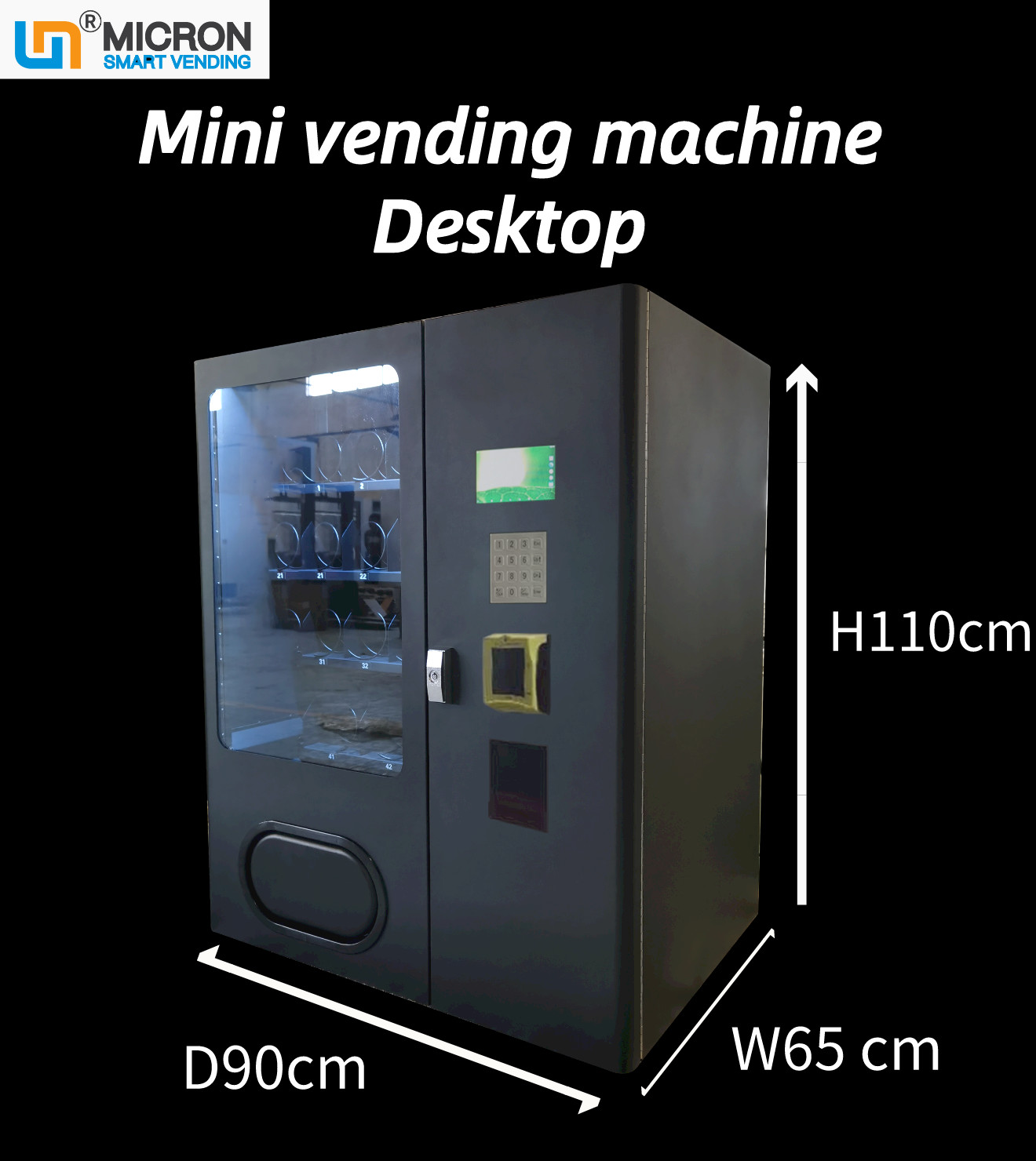 Strip Steel Door Mini Snack Beverage Small Item Vending Machine With ... Strip Steel Door Mini Snack Beverage Small Item Vending Machine With ...