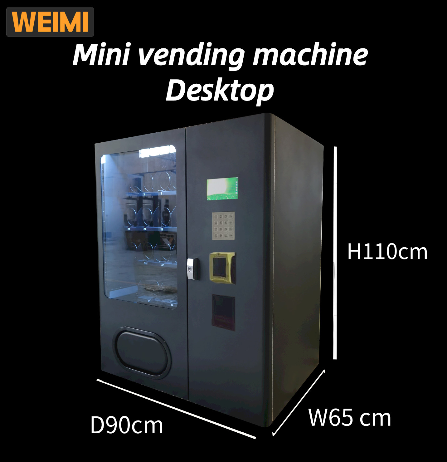 Office Desktop Mini Electronic Cigarettes Vending Machine With Smart System