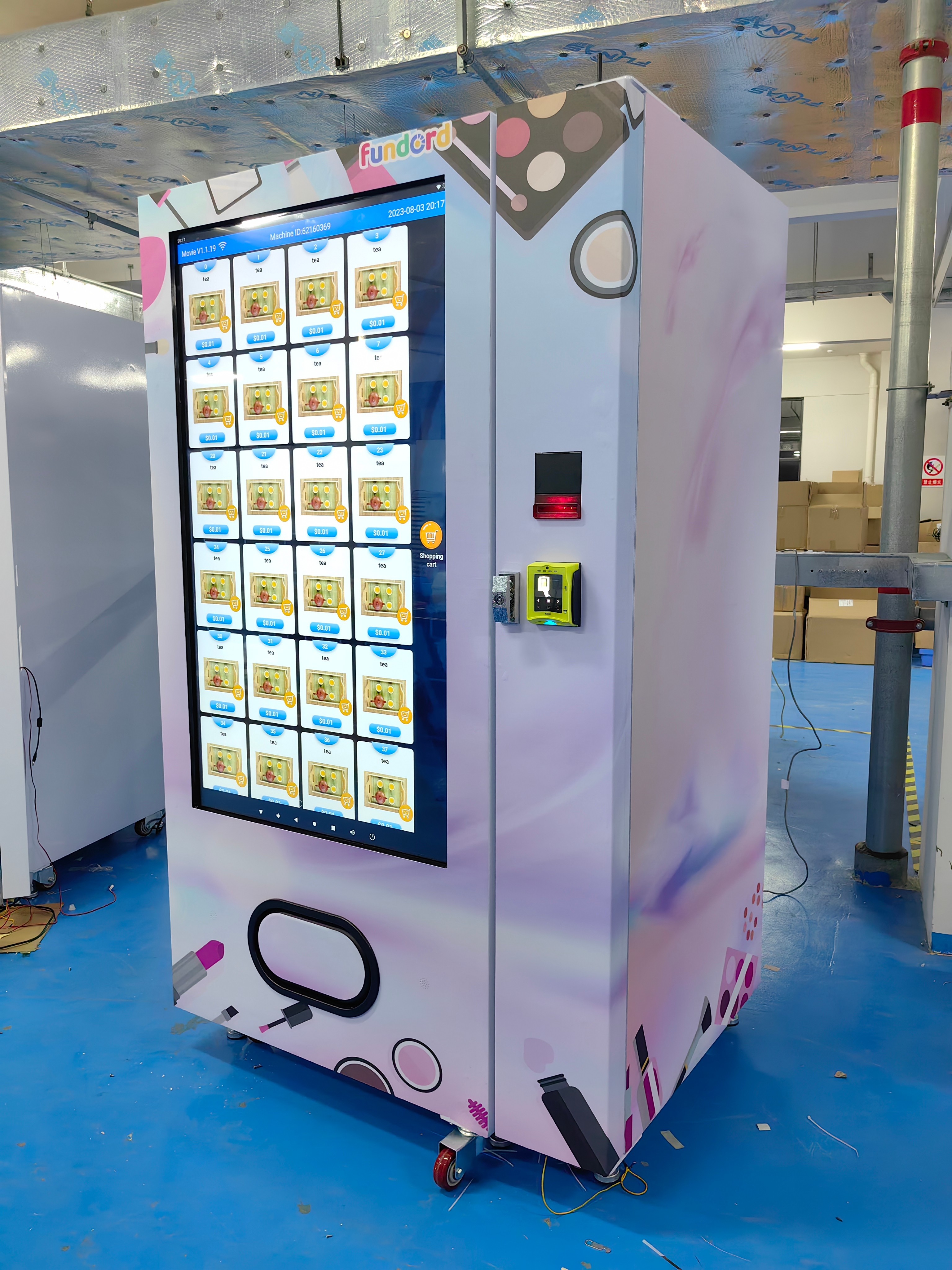 Effortless Shopping Experience Cosmetics Vending Machine For Skincare ...
