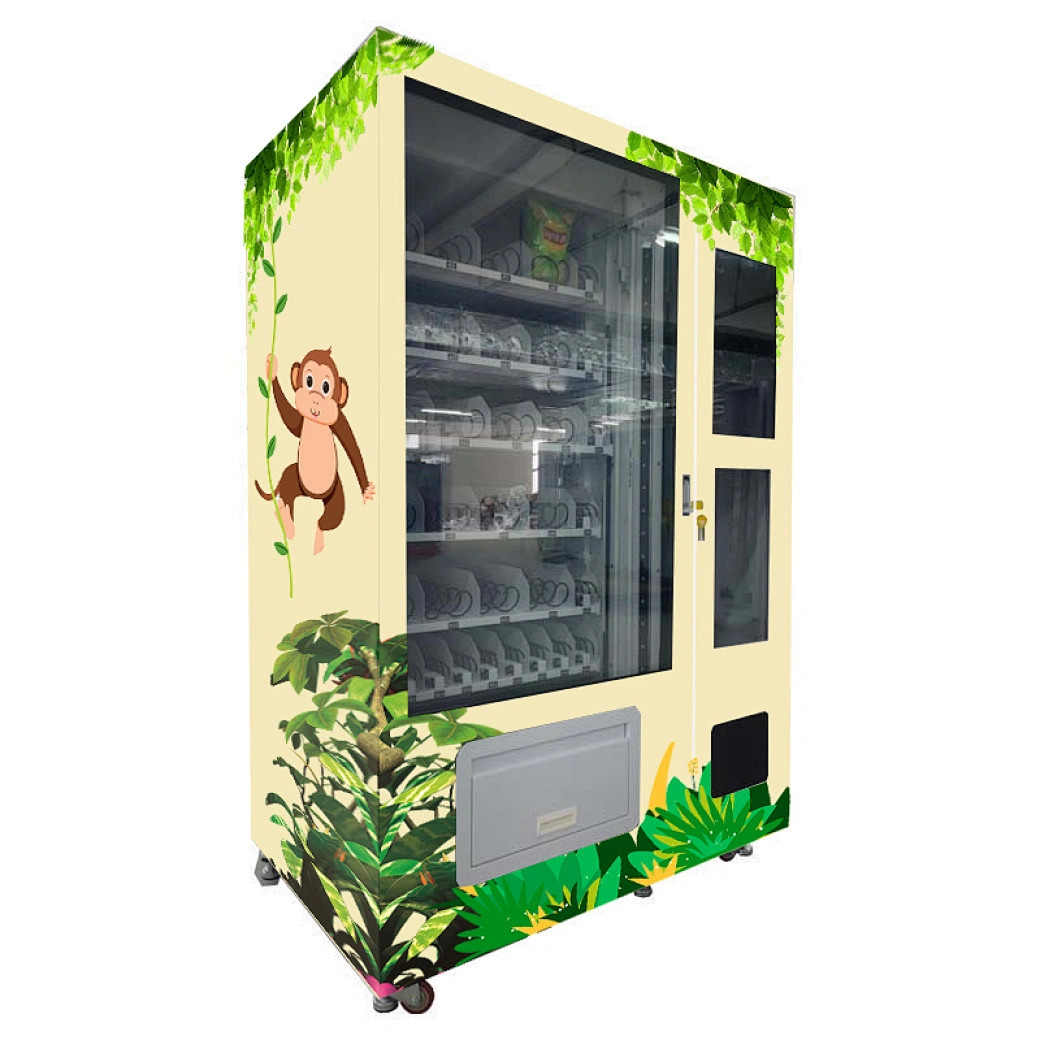 270-540 Pcs Capacity Animal Food Vending Machine User-Friendly ...