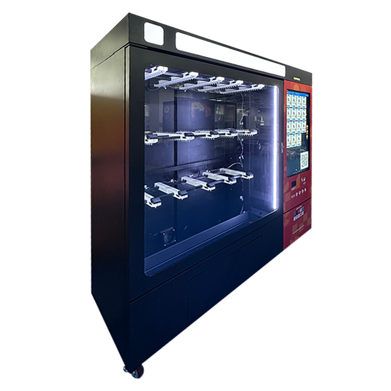 Automated Clothes Vending Machine with Touchscreen