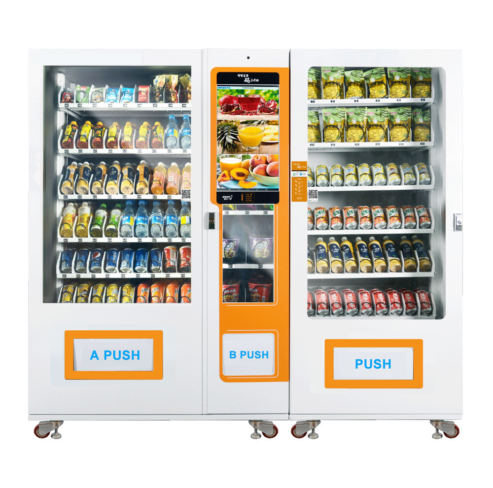 OEM ODM Media Vending Machine Metal Frame For Sell Bottled Canned Drink ...