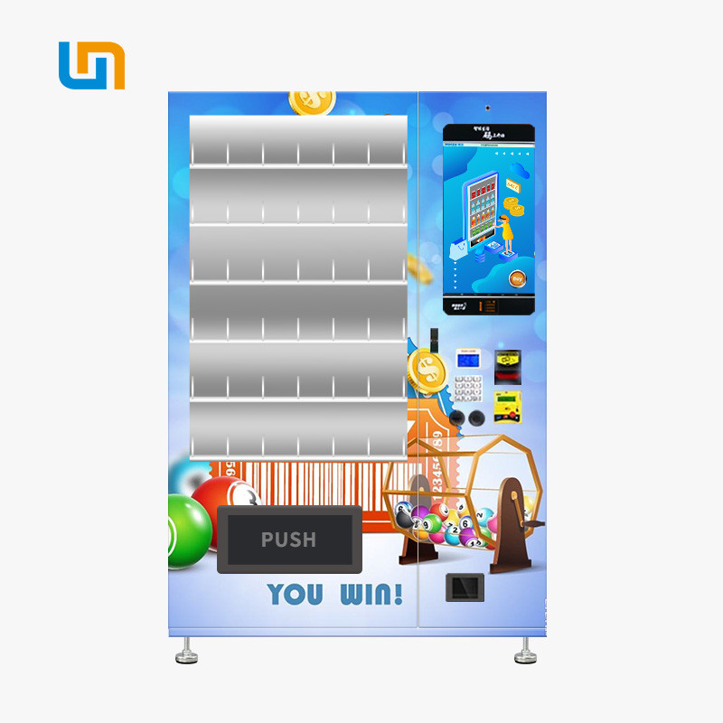 Customize Micron Automatic Lottery Vending Machine 24 Hours Self ...