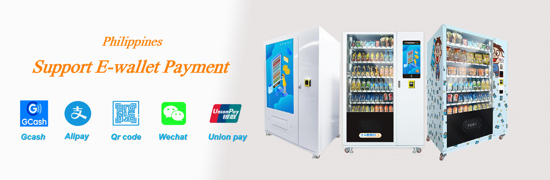 Operated 24 Hours Conveyor Vending Machine With Cashless Payment Systems