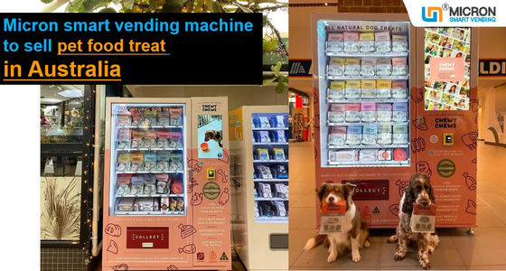 Customized Snack Drink Vending Machine With Elevator Direct Push And ...