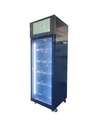 240V Smart Fridge for snack cold drink Vending Machine with nayax card ...