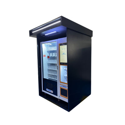 Outsider Snack Cold Drinks Soda Vending Machine With Shell Withstand ...