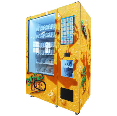 Intelligent Backend System Card Reader Snack Food Vending Machine With ...
