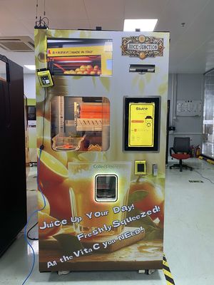 Automatic Orange Vending Machine With Card Reader Apple Sugar Cane ...