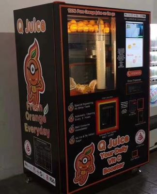 Automatic Orange Vending Machine With Card Reader Apple Sugar Cane ...