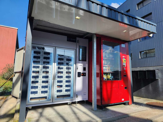 Convenient Pie Locker Vending Machine With 42 Lockers And R290 Green ...